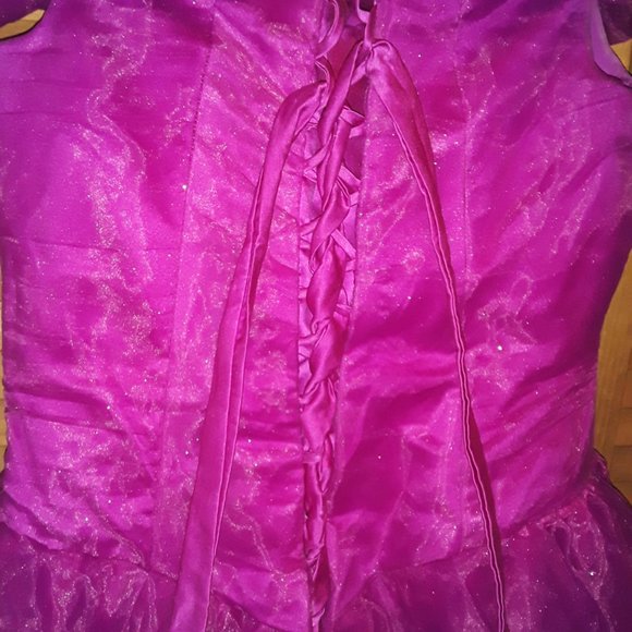 Dresses | Fushia Pink Sz 8 Princess Prom Ball Gown Quinceanera Formal ...